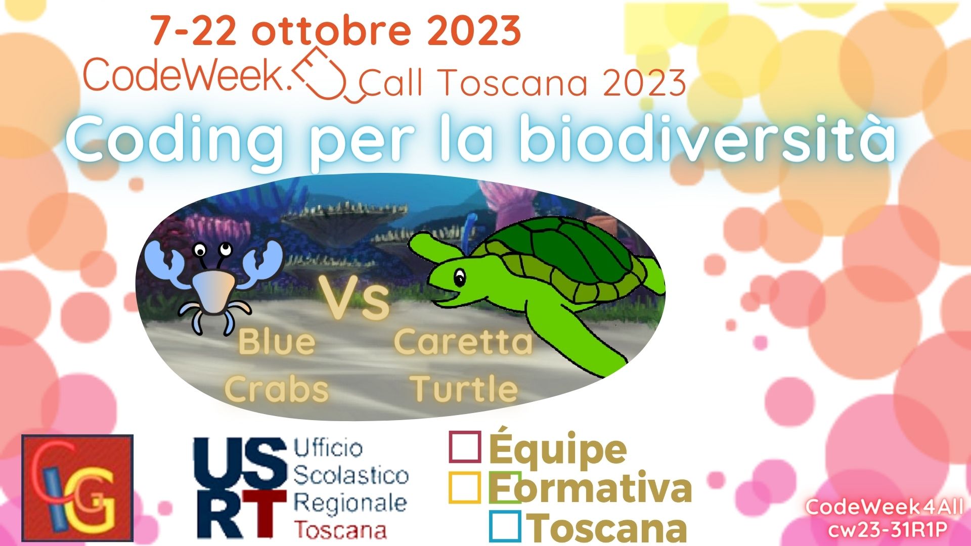Code Week 2023 - Eventi - Istituto Comprensivo "Giampaolo Gamerra" - Pisa (PI)